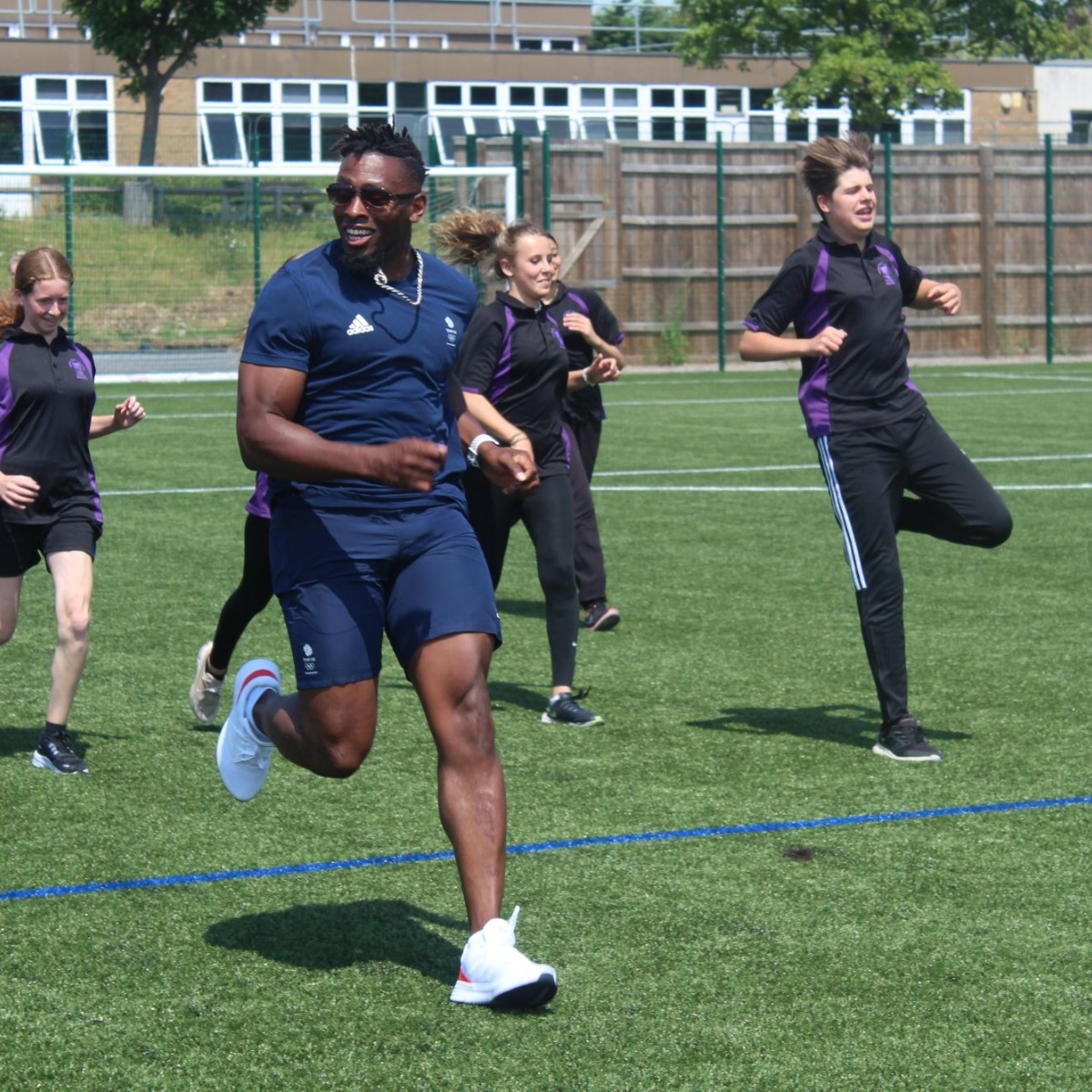 Jack Hunt Academy - National Sports Week with Olympic guest