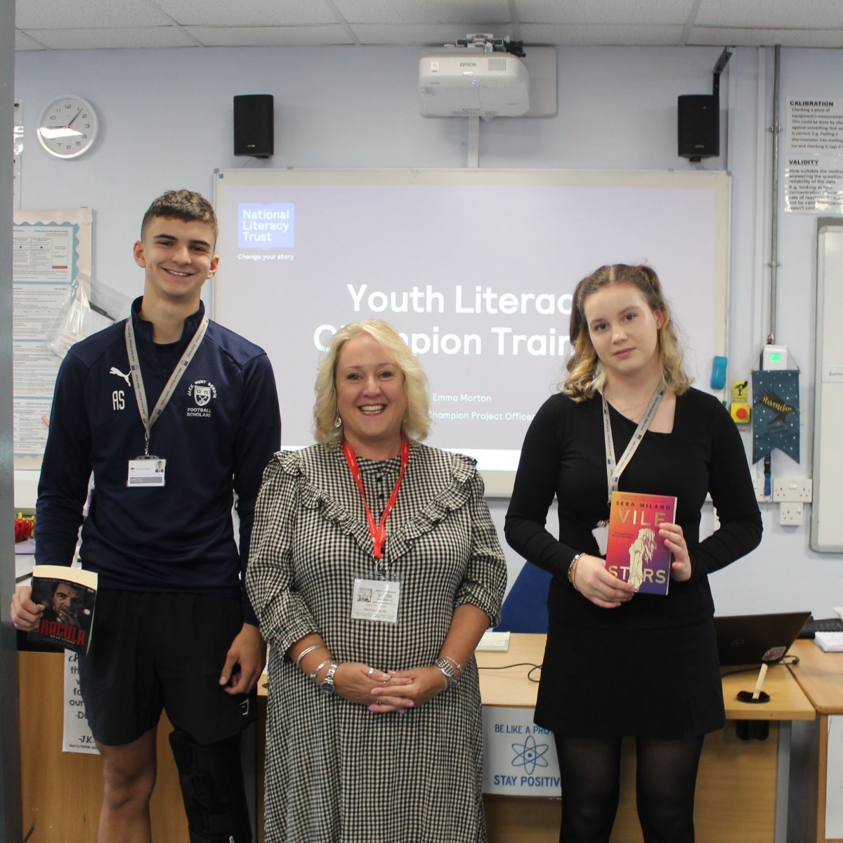 Jack Hunt Academy - National Literacy Trust Visit