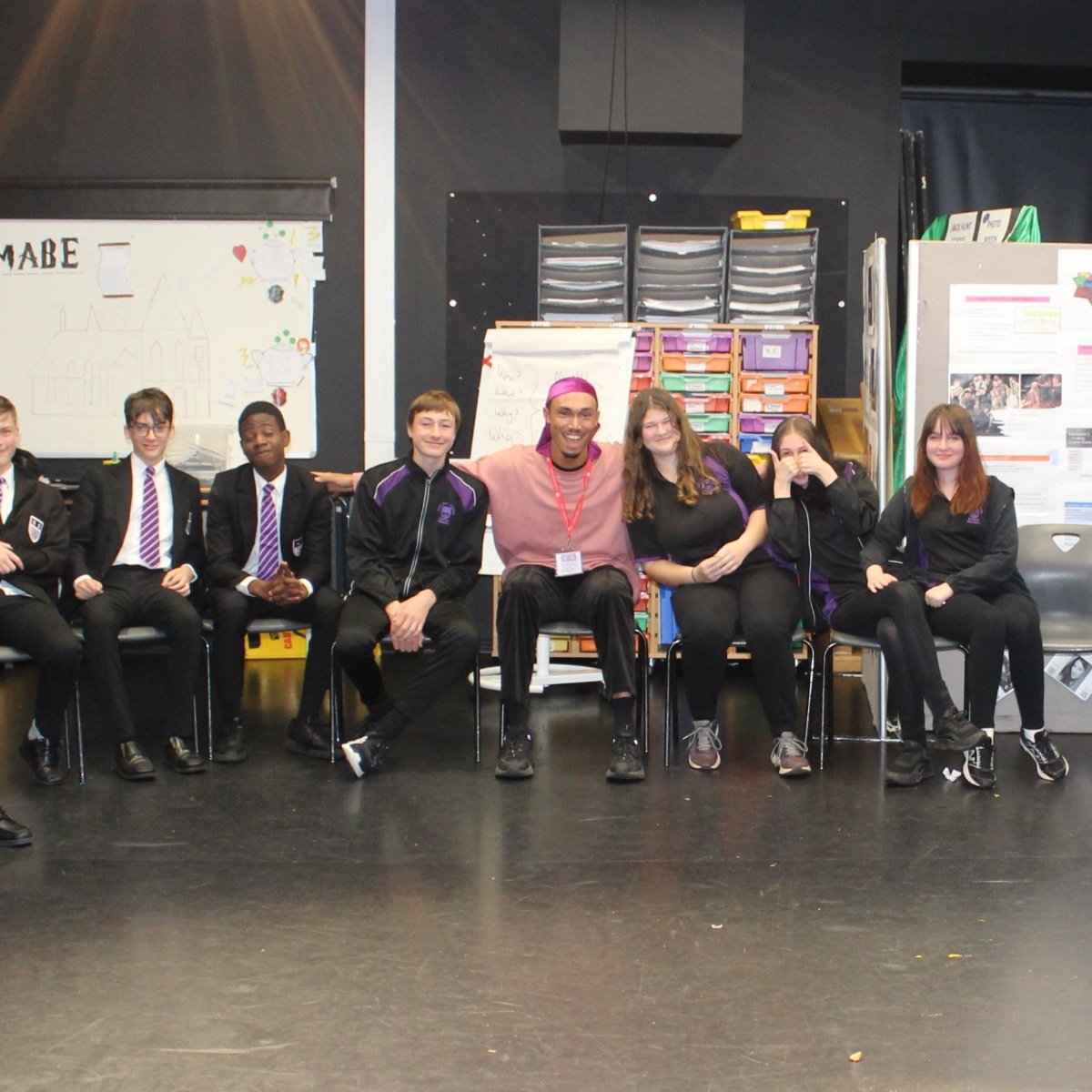 Jack Hunt Academy - Madagascar star visits JHS!