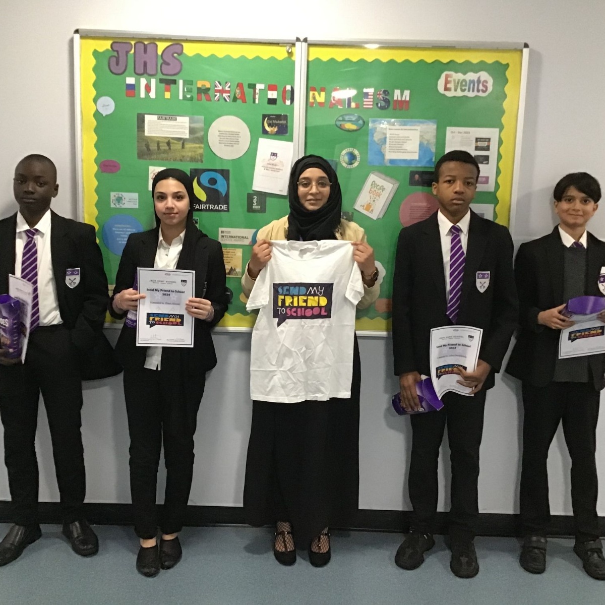 Jack Hunt Academy - Send My Friend to School Campaign