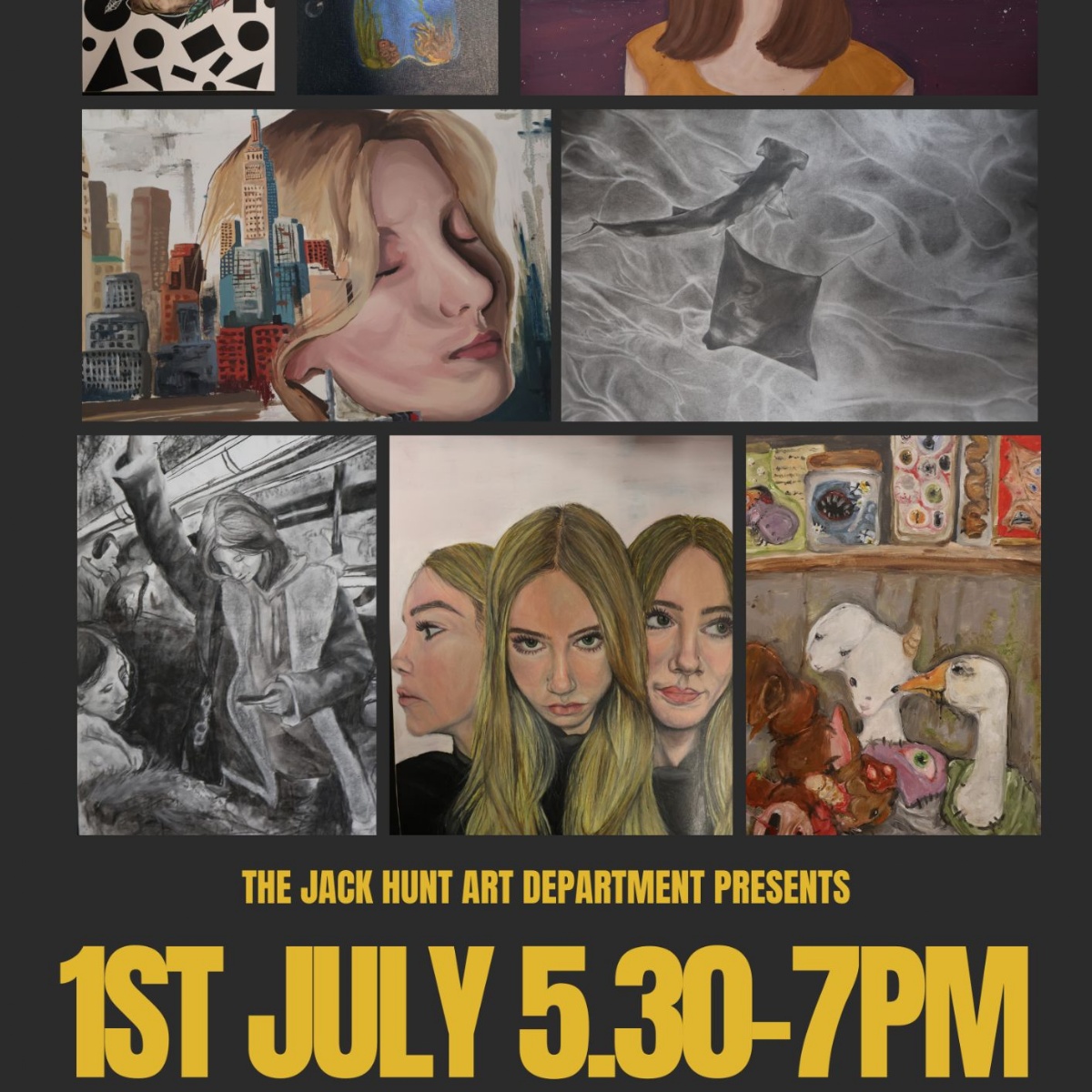 Jack Hunt Academy - End of Year Art Exhibition